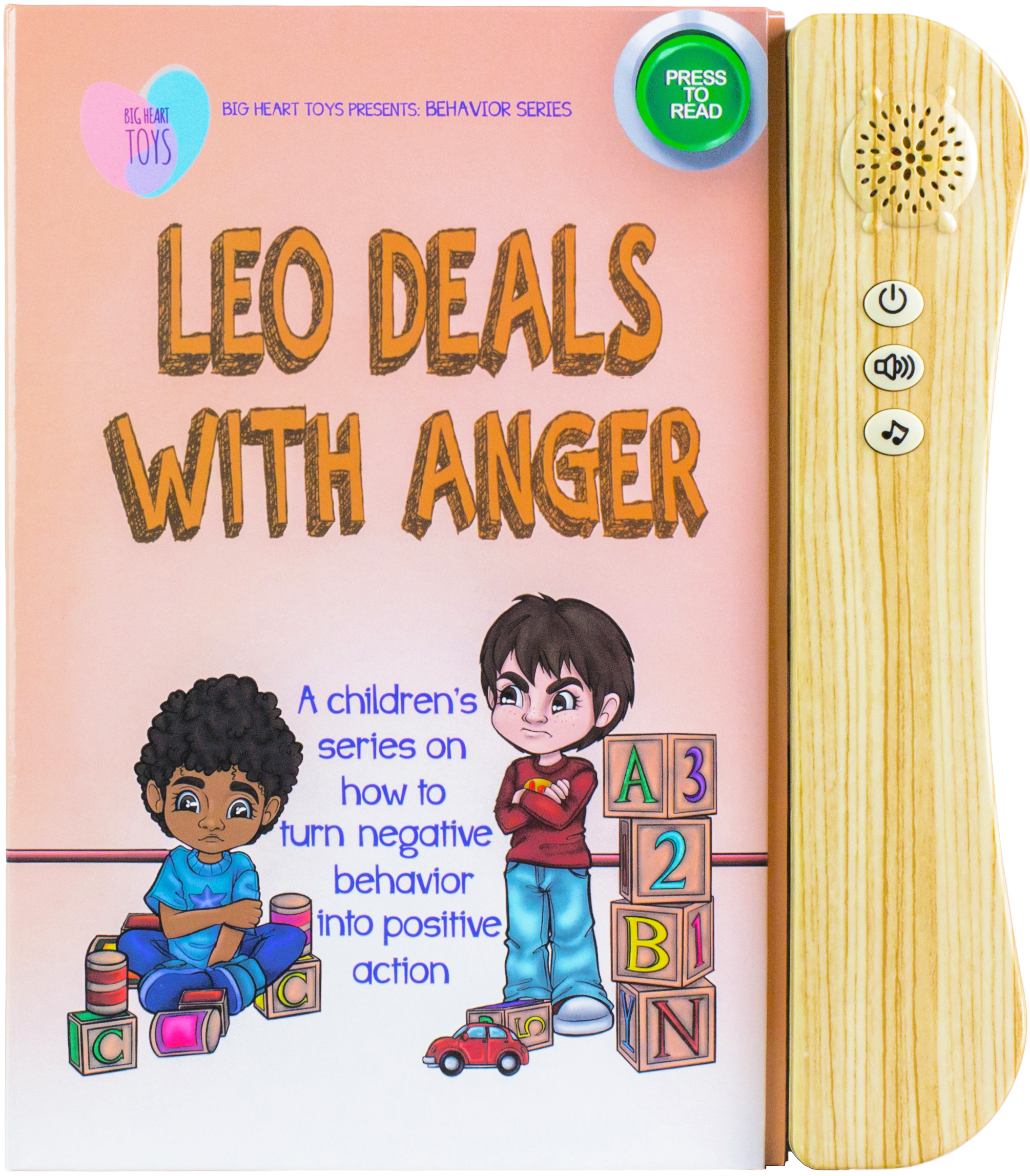 Anger Management Book: Leo Deals With Anger | Big Heart Toys