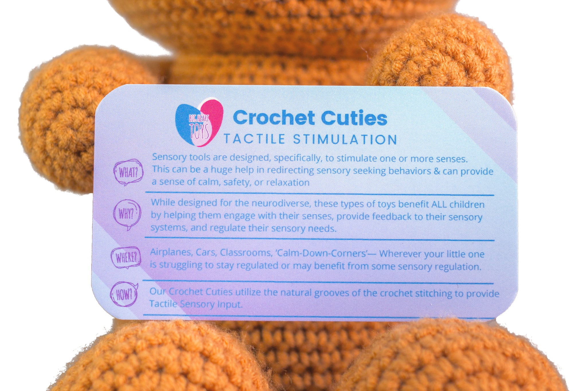 Teddy Bear for Children with Autism | Big Heart Toys